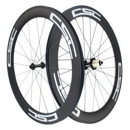 Ceramic Bearing 60mm Tubular Clincher Chinese Carbon Bike Wheels ...